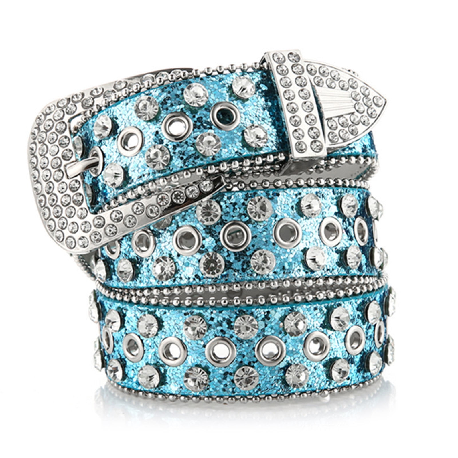 Adult Rhinestones Belt for Dress Crystals Waist Belt Shinning ...