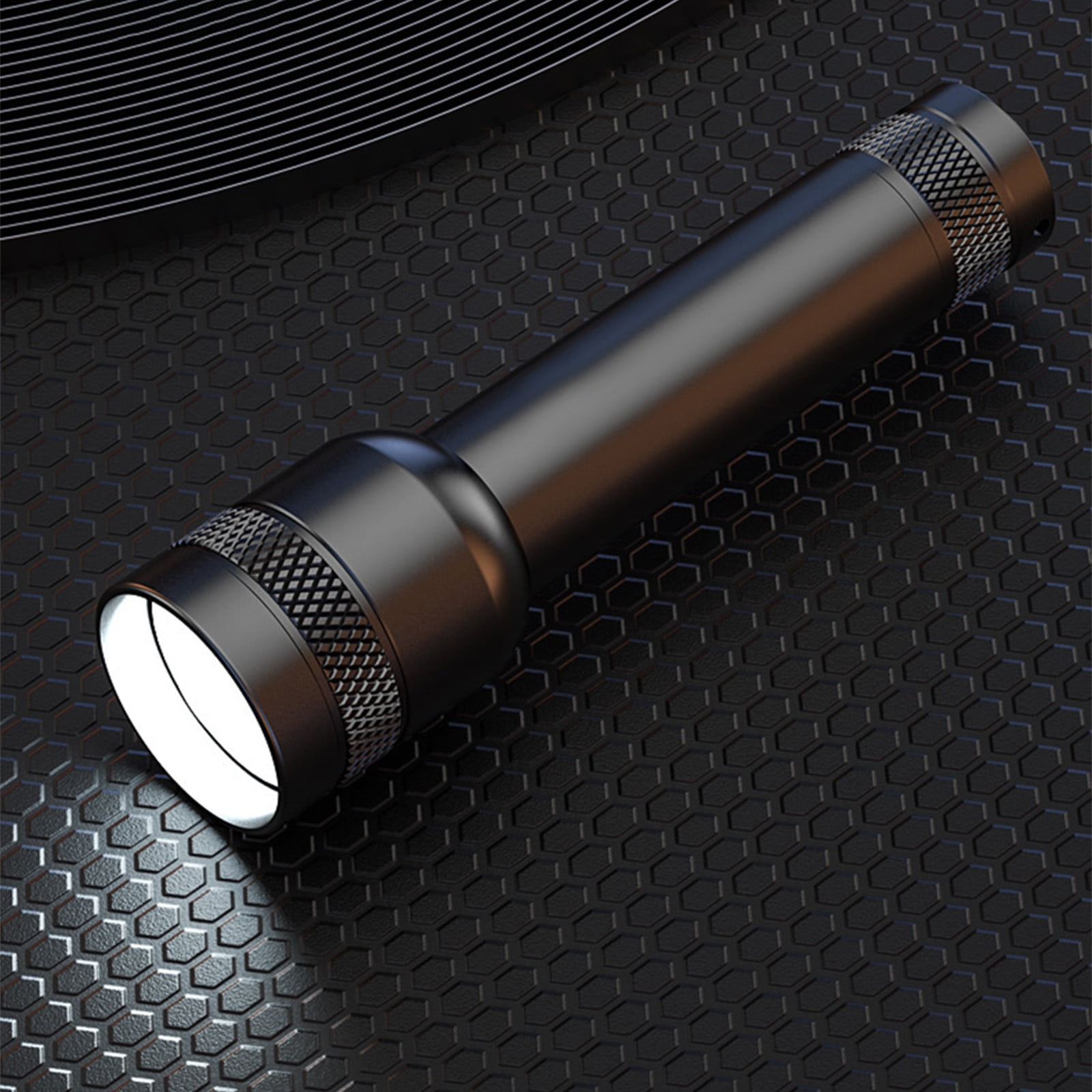 Bright Flashlight Usb Mini Rechargeable Bright Torch Retractable Focus ...