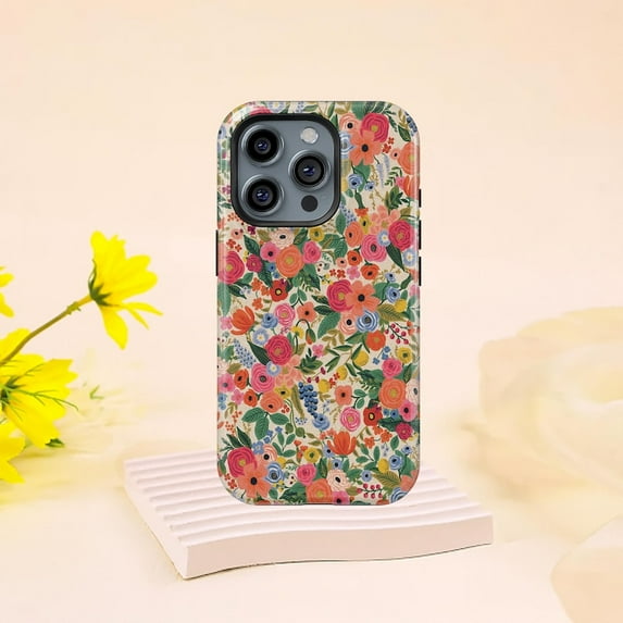 Bright Floral Design Cute Aesthetic Gift Phone Case Compatible with ...