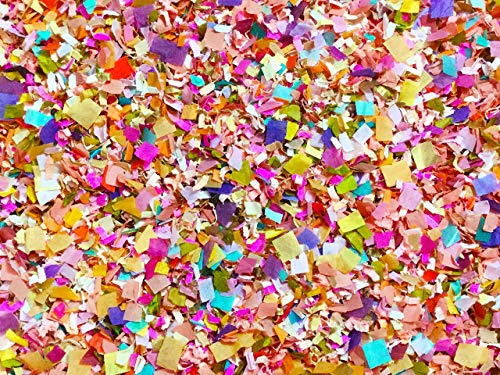 Bright Floral Multicolored Confetti Biodegradable Wedding Confetti Mix ...