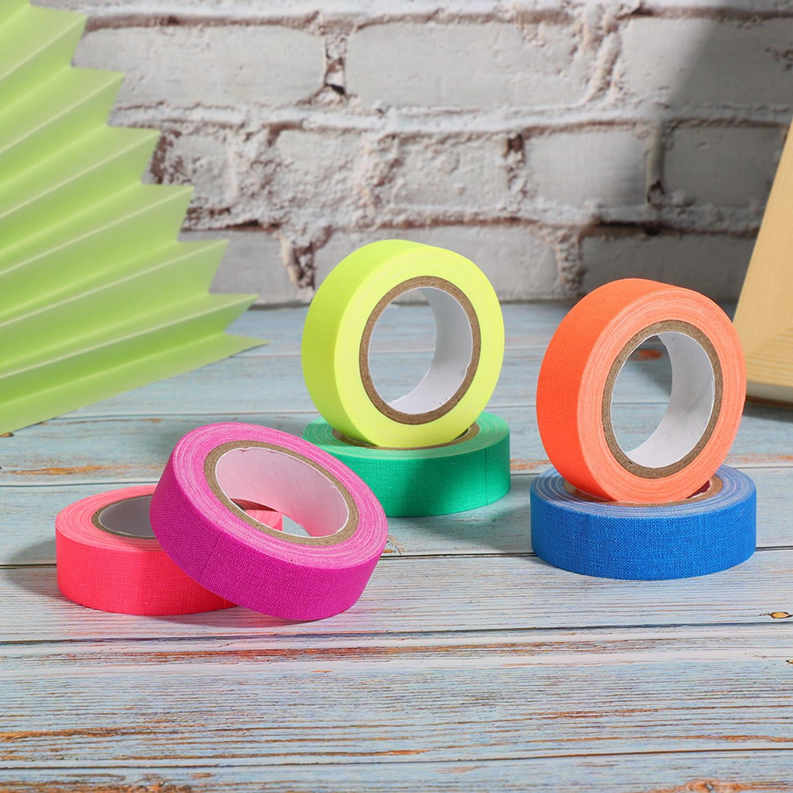 Bright Fluorescent Cloth Tape, Luminous Tape, For Color Coding For ...