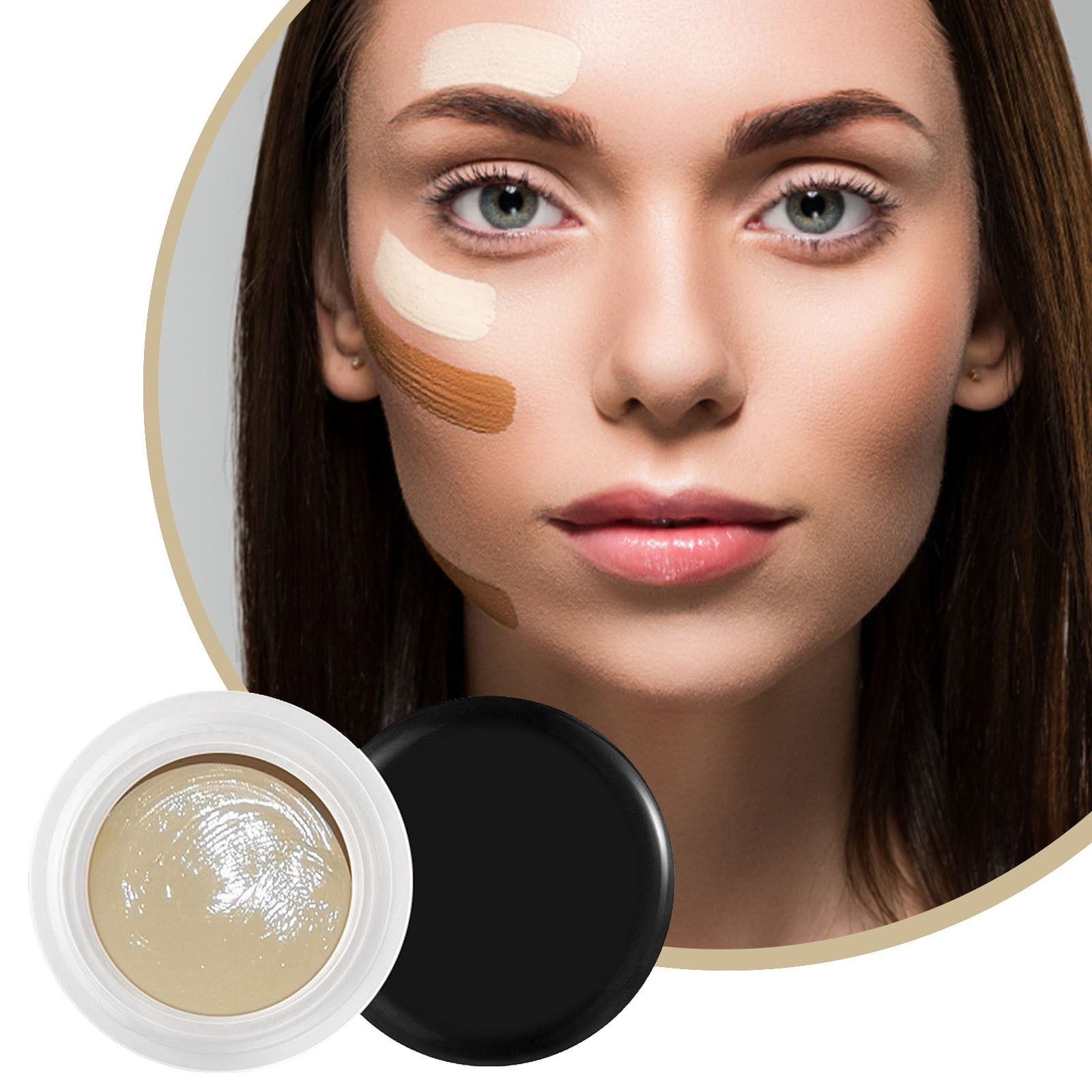 Bright Future Color Melon Under Eye Concealer Medium Concealer Korean Fit Stick Foundation Make