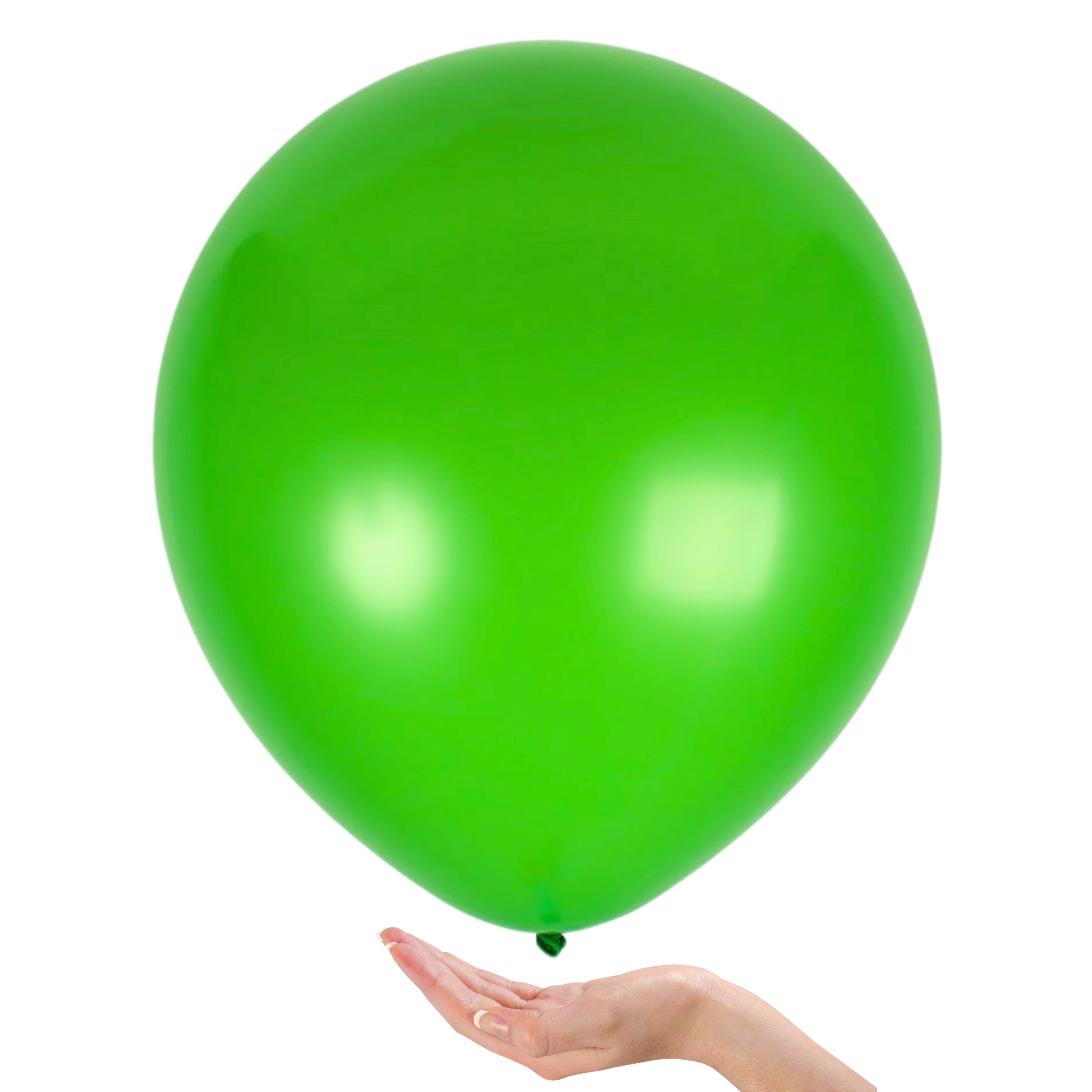 Bright Green Balloons - 18 Inch Latex Balloons - 2 Pack - Walmart.com