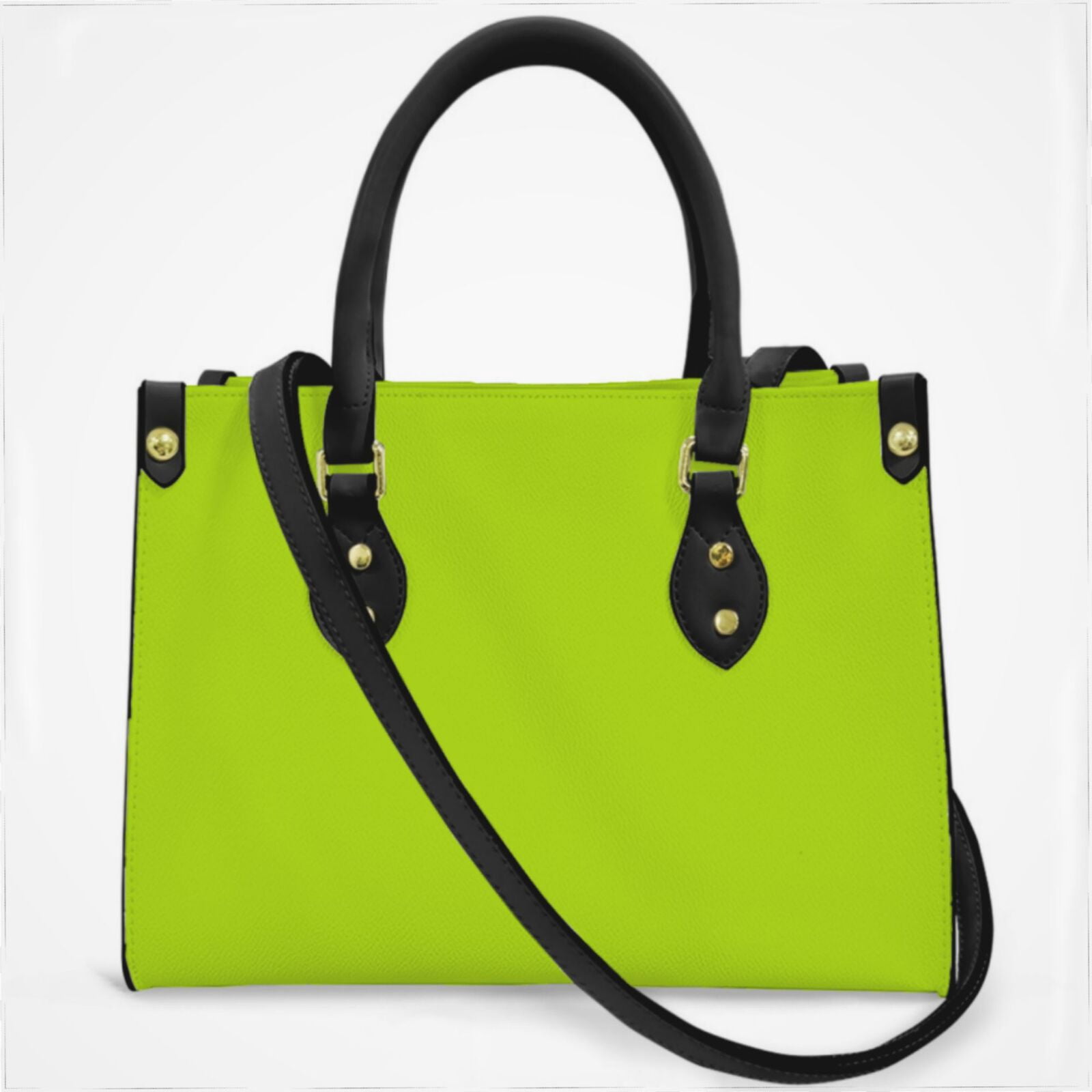 Bright Green Lime Neon Color Cross Body Bags For Women Small Leather ...