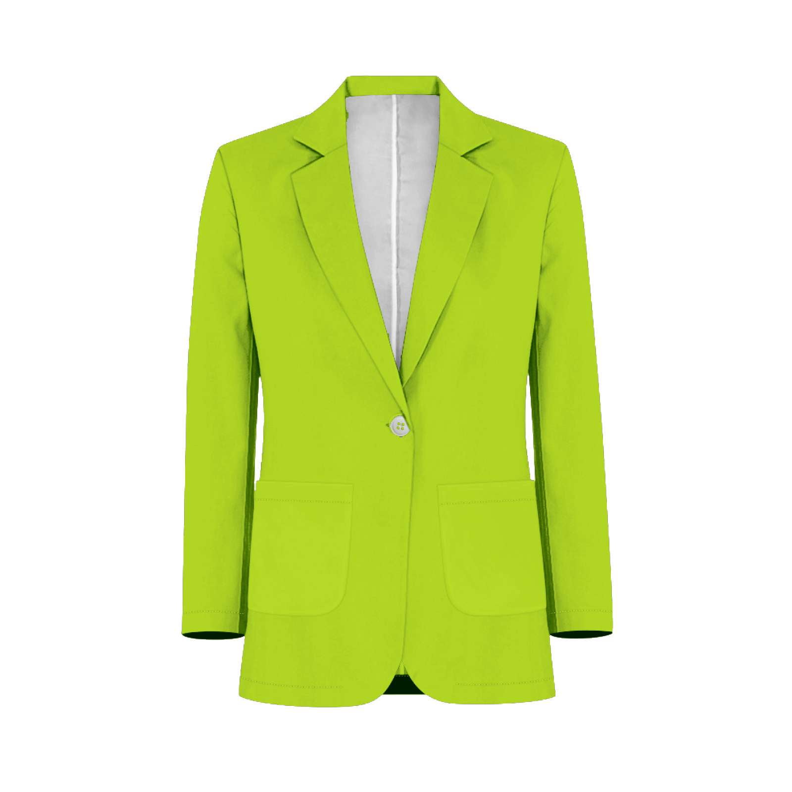 Bright Green Lime Neon Color Customized Men's Suits full man Shawl ...