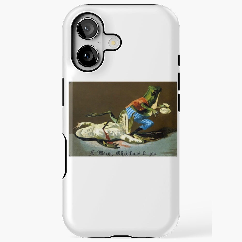 Bright Holiday Scene 26 Nostalgic Vintage Case for iPhone 17 to 11 Pro ...