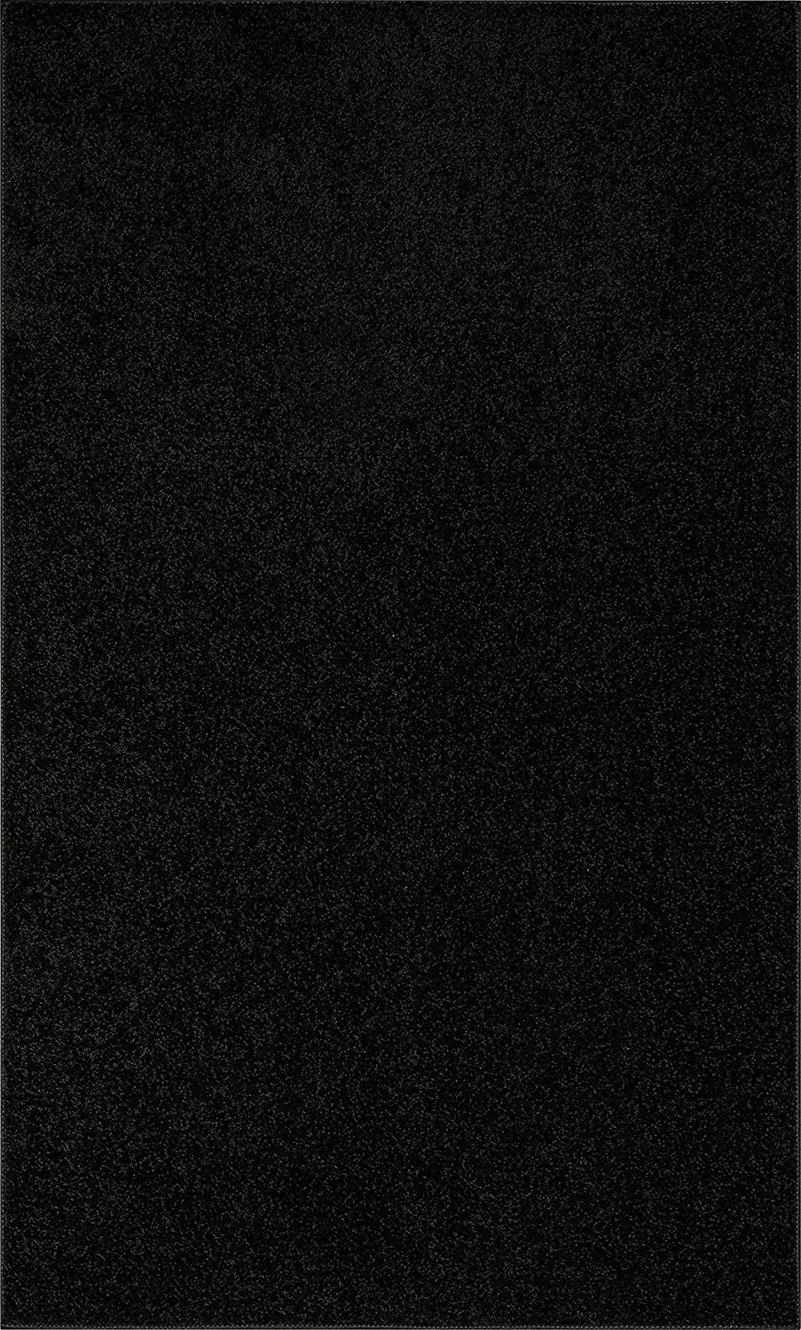 Bright House Solid Color Area Rugs Black - 2' x 4' - Walmart.com