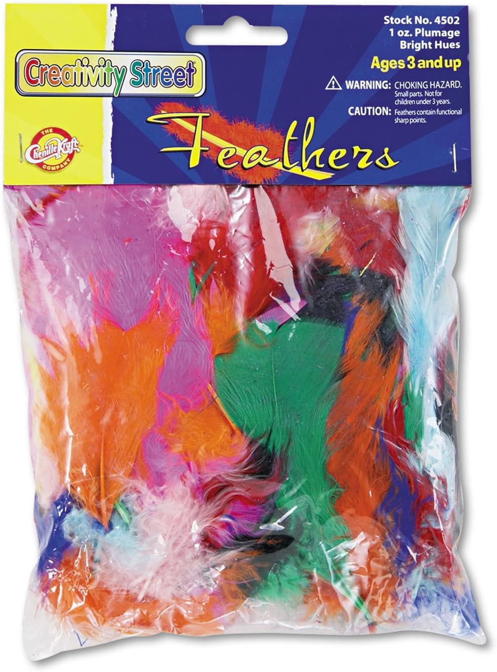 Bright Hues Feather Assortment - Walmart.com