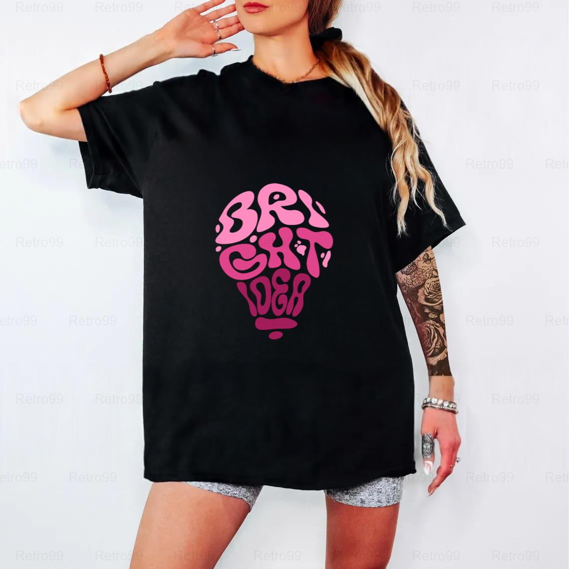 Bright Idea T-shirt, Sweatshirt, Hoodie with Creative Bold Thinking ...