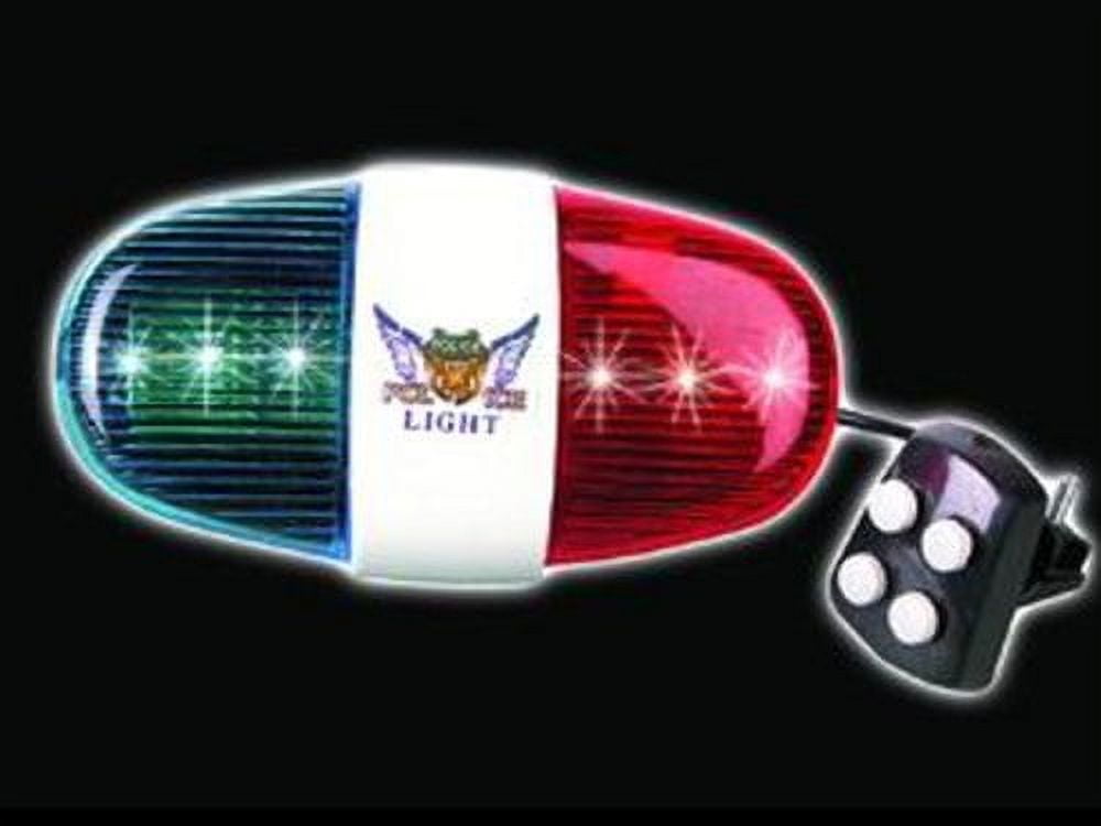 Bright Ideas Red and Blue Police Bike Siren Bicycle Lights - Walmart.com