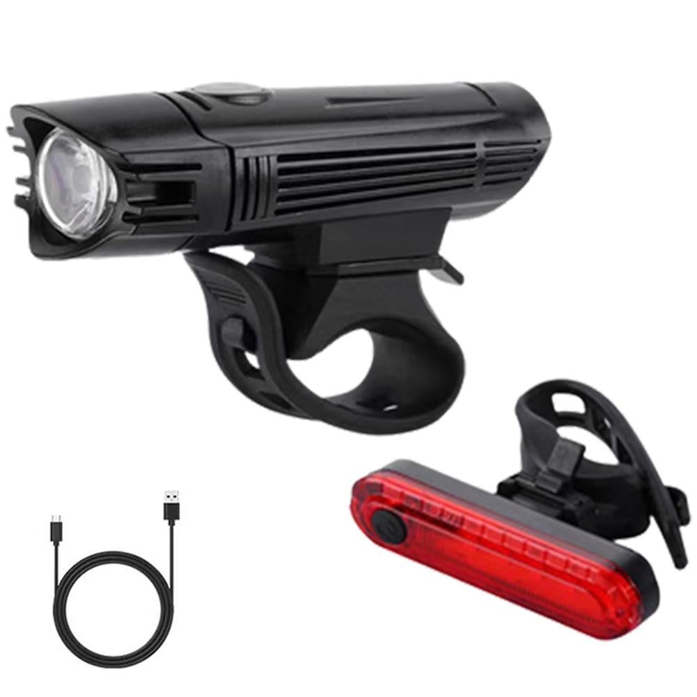 Bright LED Bicycle Lights Set - Rechargeable, Long-Lasting Illumination ...