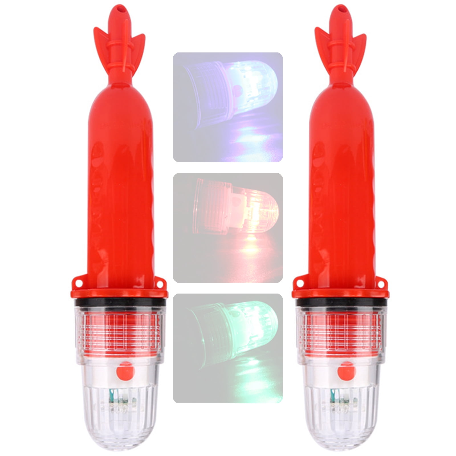 Bright LED Fishing Light 3V Fish Attracting Light Waterproofed Boats ...