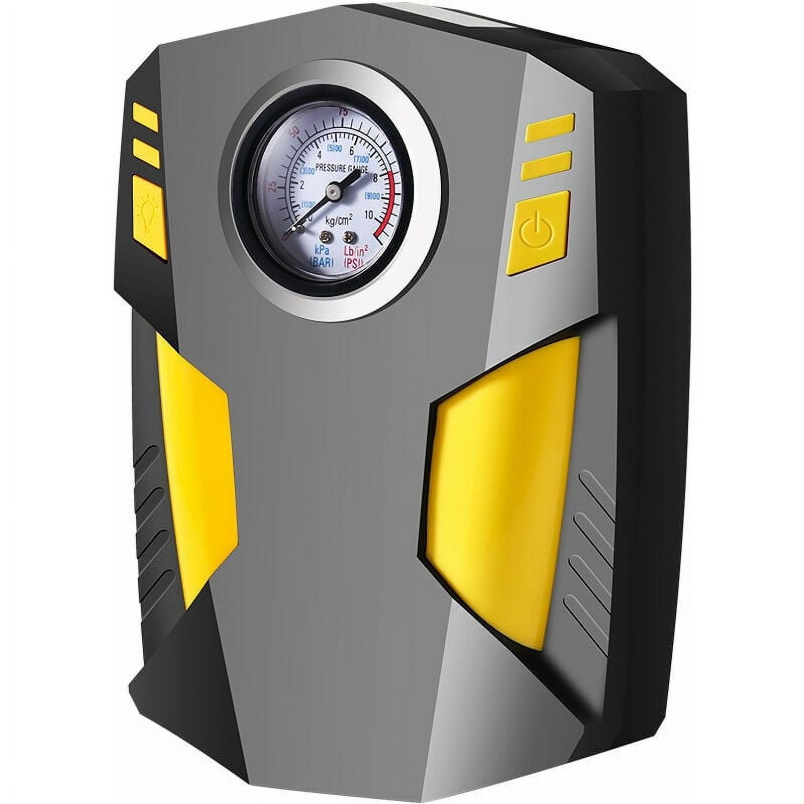 Bright Led Lighting Portable Air Compressor For Car Tires Bicycles ...