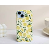 Bright Lemon Summer iPhone Case Retro Colorful Pattern Artwork for ...