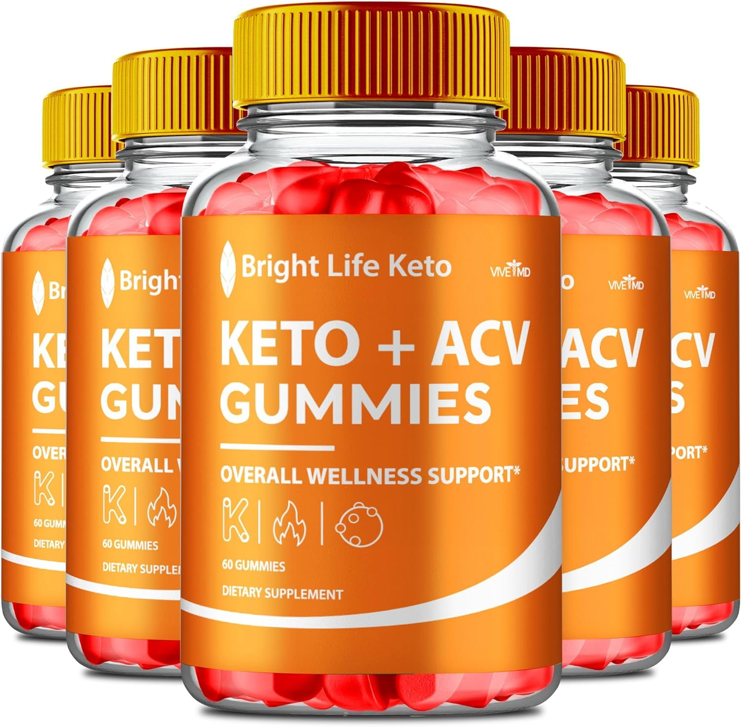 Bright Life ACV Gummies, BrightLife Keto+ ACV Gummies Reviews (5 Pack ...