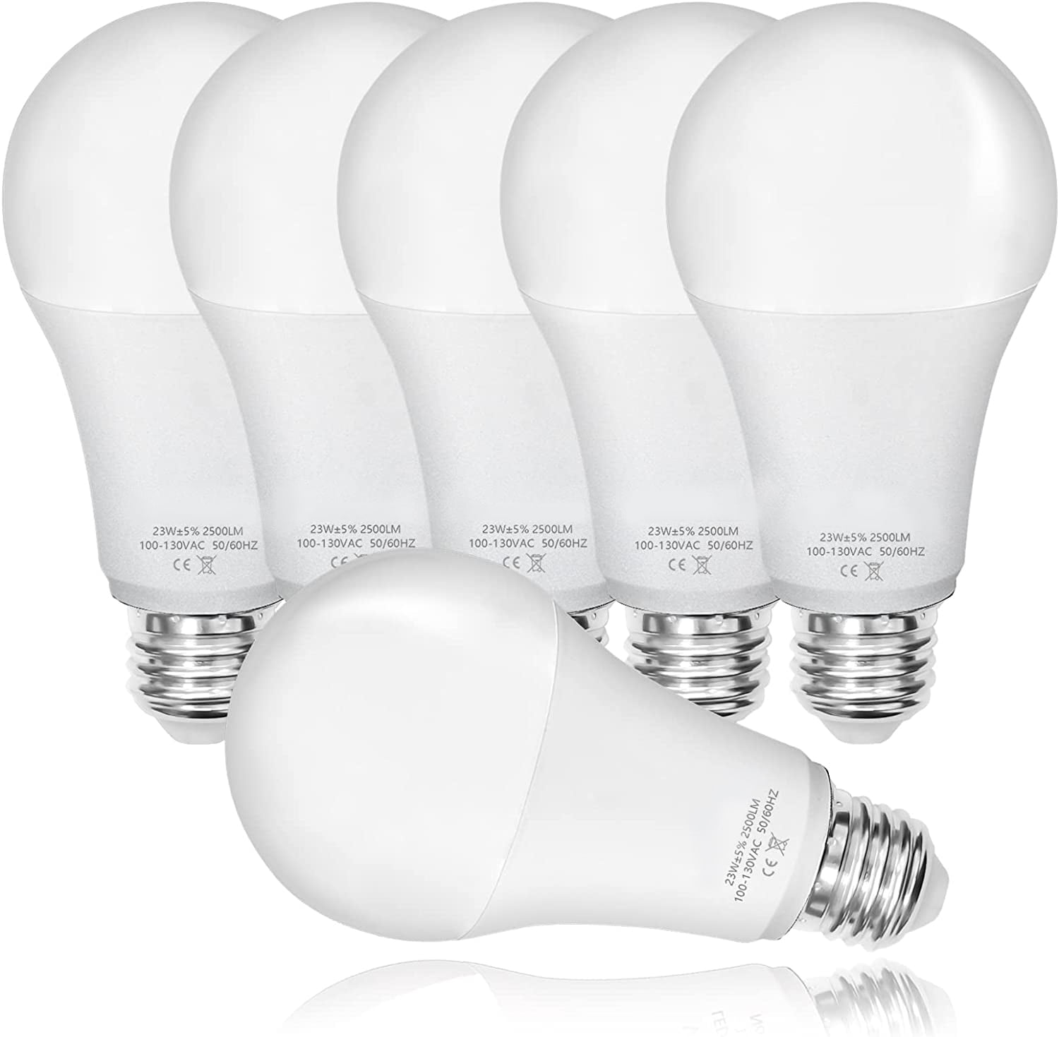 Bright Light Bulb,150w-200w Equivalent 2500LM E26 Led Bulb 23W Warm ...