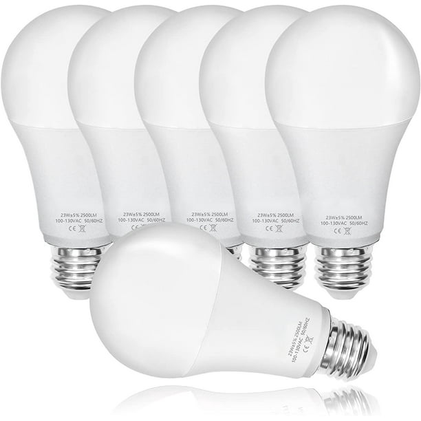 Bright Light Bulb,150w-200w Equivalent 2500LM E26 Led Bulb 23W Warm ...