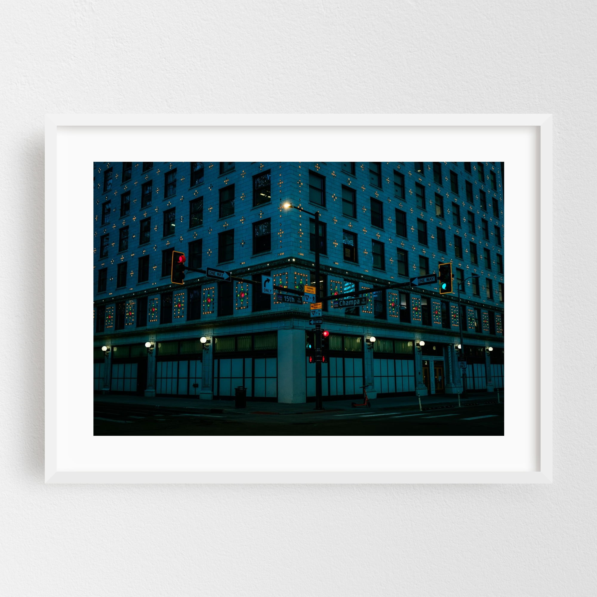 Bright Lights of 15th & Champa, Downtown Denver - Denver Colorado ...