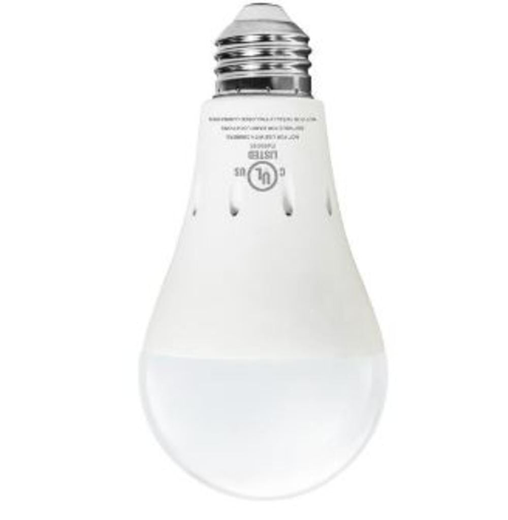 Bright Living 60W Equivalent A19 Led Light Bulb With Rechargeable ...