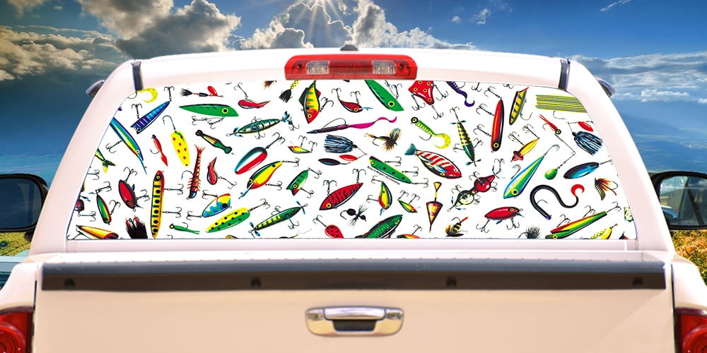 Bright Lures Rear Window Graphic | HD Truck & Car Back Window Graphic ...