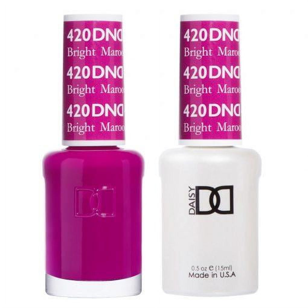 DND Perfect Duo Gel & Lacquer Set - Bright Maroon #420 - Walmart.com