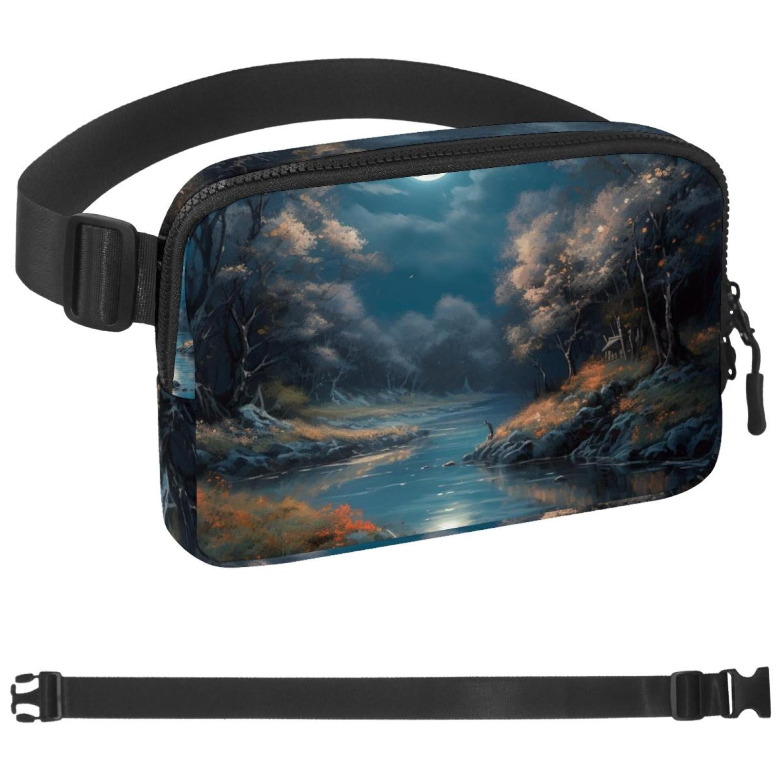 Bright Moonlight Unisex Style Fanny Pack: Fashion Waist Packs ...