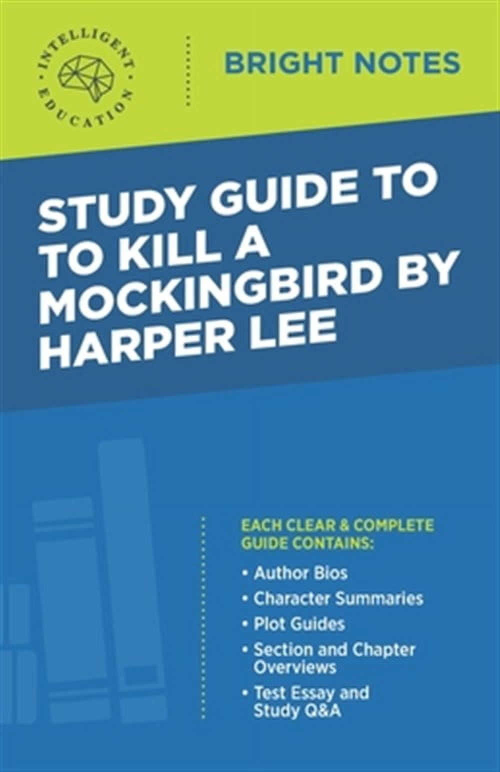 Study Guide Kill Mockingbird