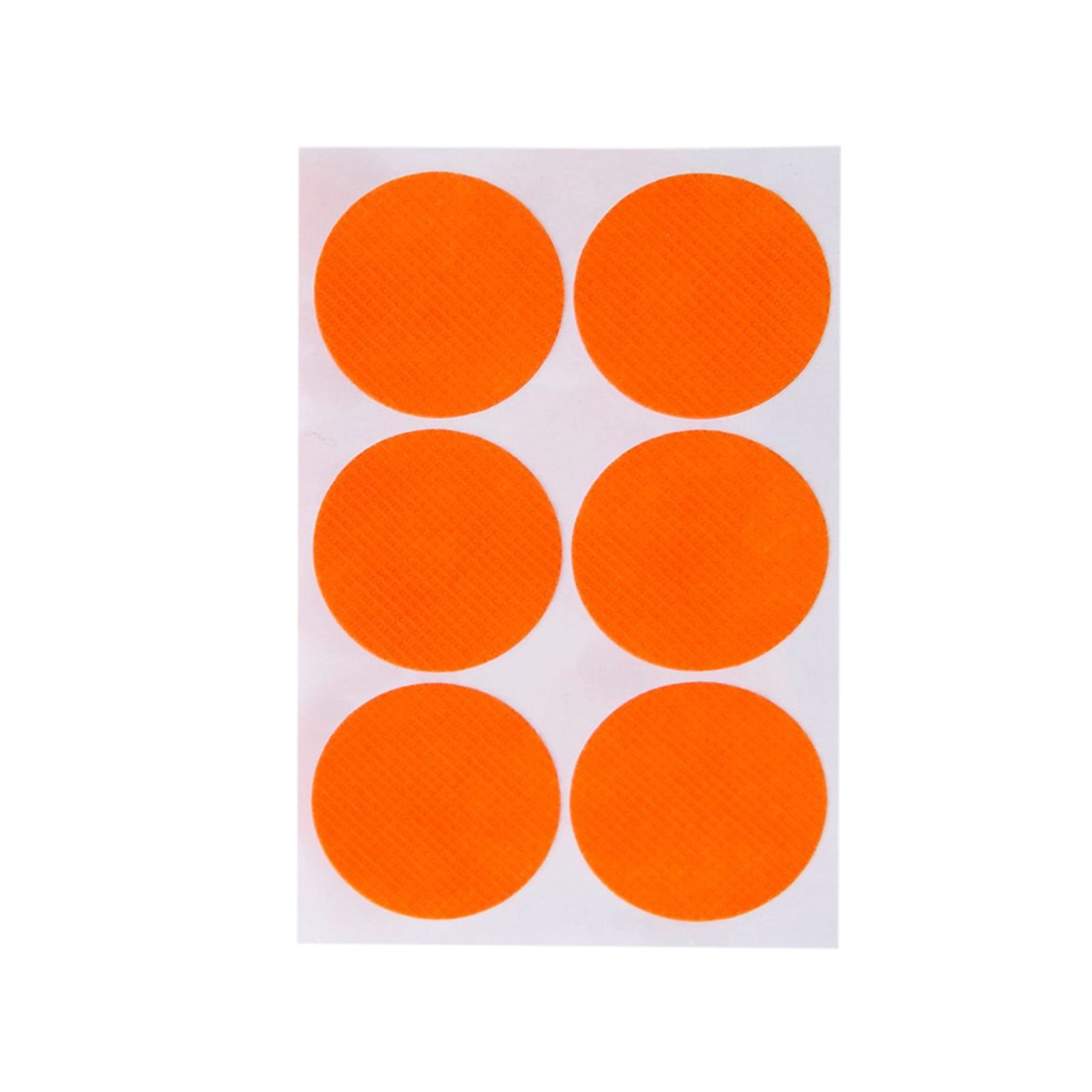 Bright Orange Round Adhesive Labels 2 Inch Diameter, 500 Stickers per ...