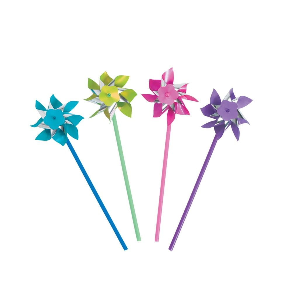 OTC Bright Pinwheels, Plastic Party Favors, Luau and Beach Decorations ...