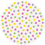 Bright Polka Dot Easter Paper Doilies - Walmart.com