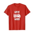 Bright Red Fire Truck T-Shirt with Fun 'WEE' and 'WOO' Design for ...