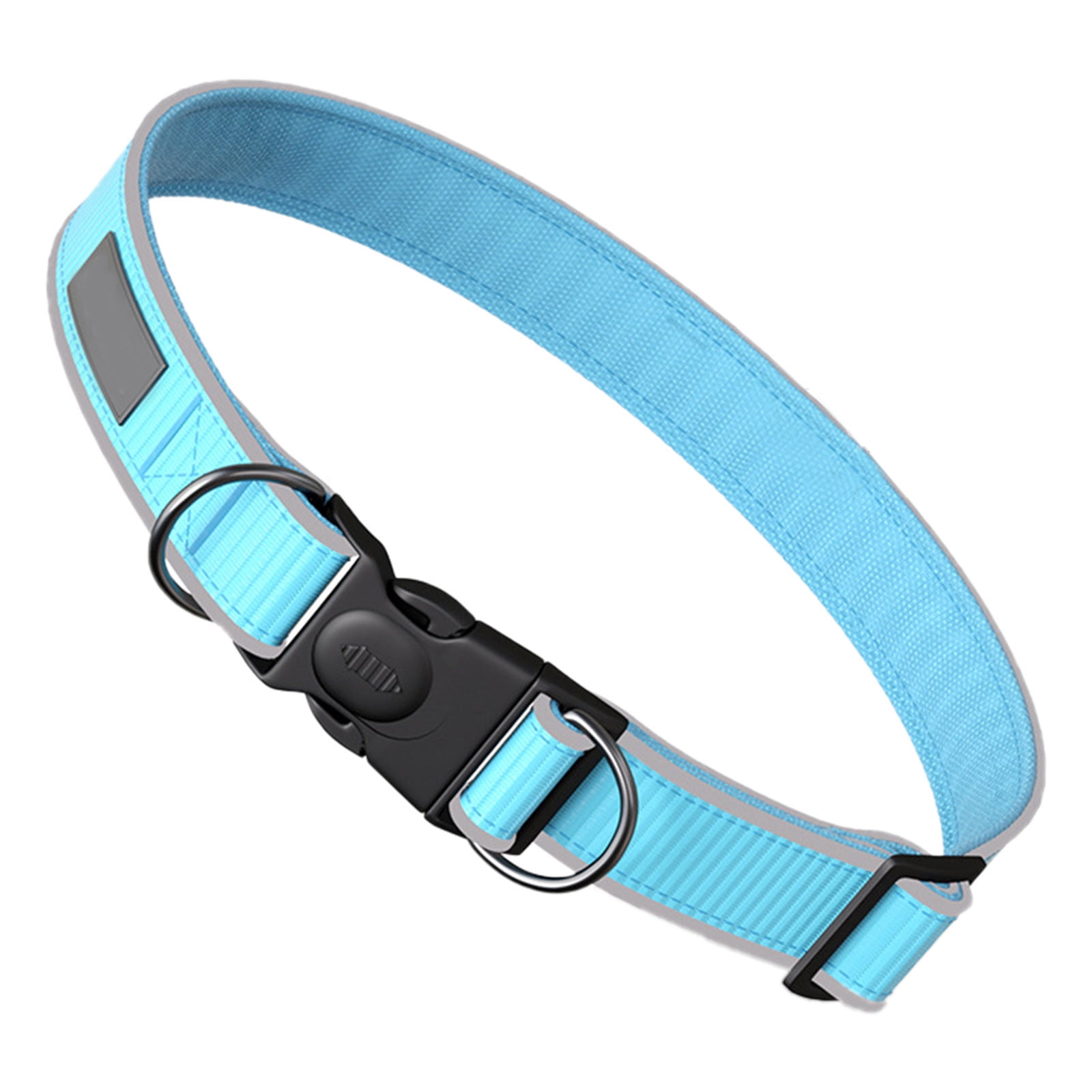 Bright Reflective Nylon Pet Collar for Night Walks and Training – High ...
