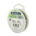 Bright Silver Beadalon Beading Wire .018" Thickness 7 Strand (30 Feet ...