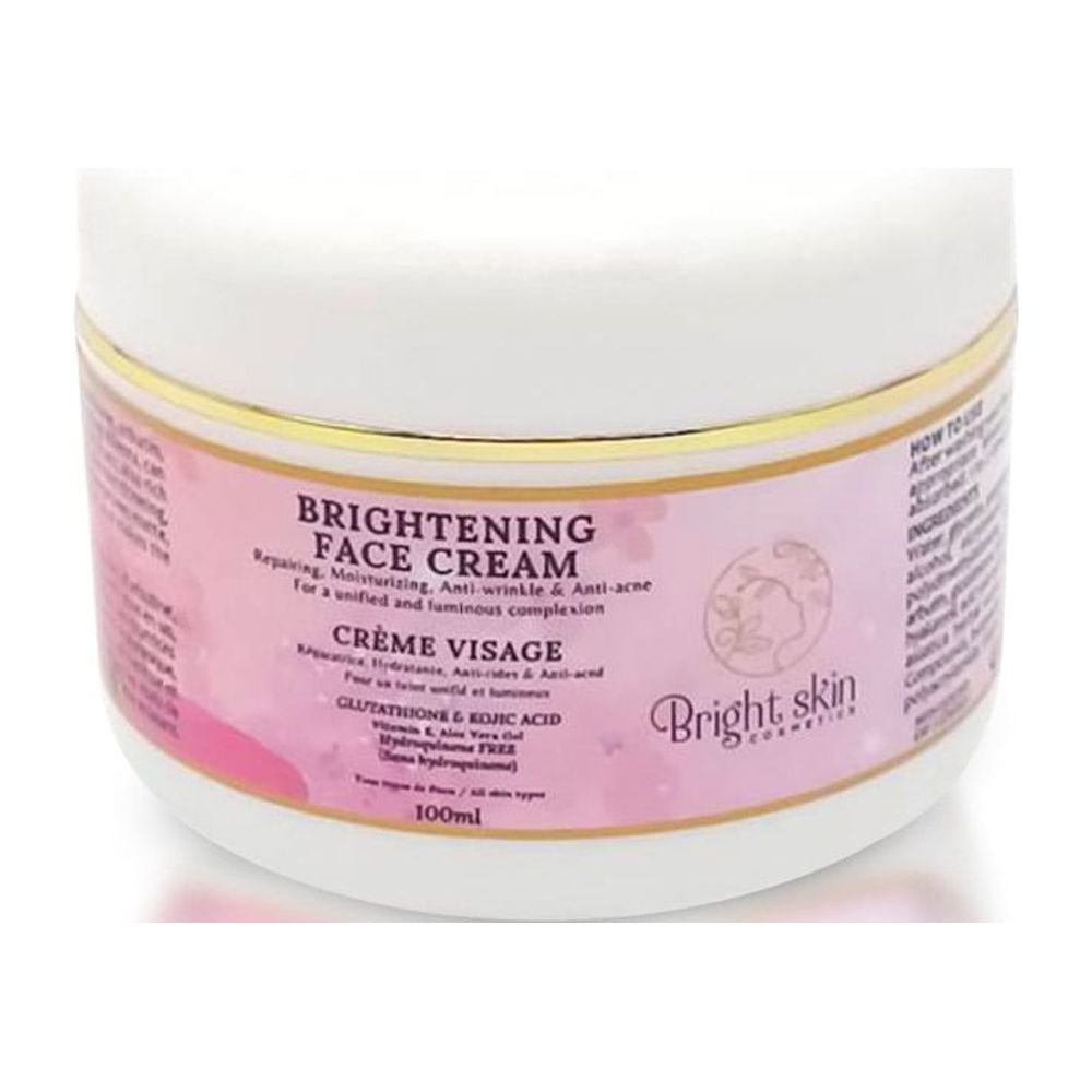 Bright Skin Cosmetics Daily Brightening Face Cream for Dull Skin, All ...