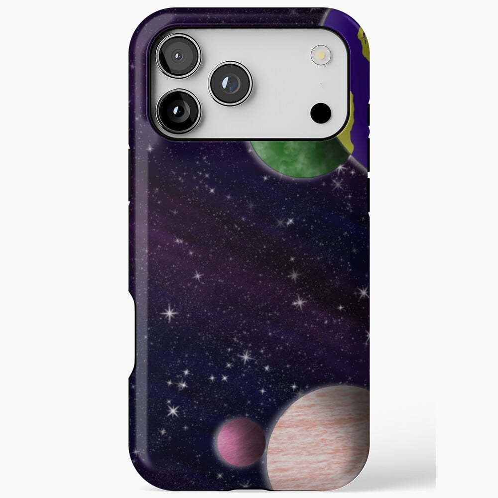 Bright Solar System Cosmic Galaxy Theme Phone Case for iPhone 11 ...