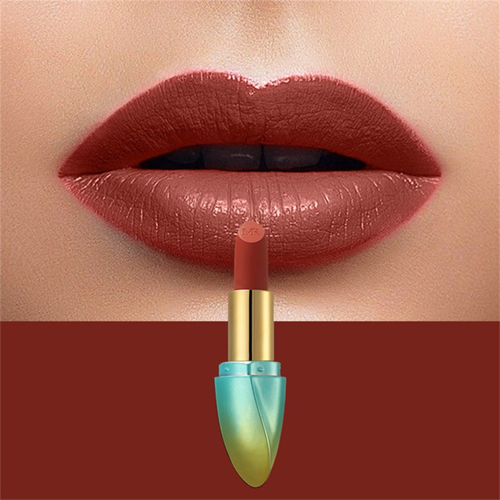 Bright Starry-Sky Matte Lipstick, Velvet Fog Face Non Fading Waterproof ...