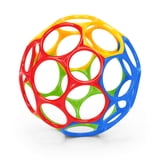 Oball Easy Grasp Classic Ball Baby Toy, Multicolor, Unisex, 4 Inches ...