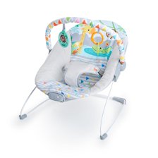 Bright Starts Safari Blast Infant to Toddler Rocker Seat with Soothing ...