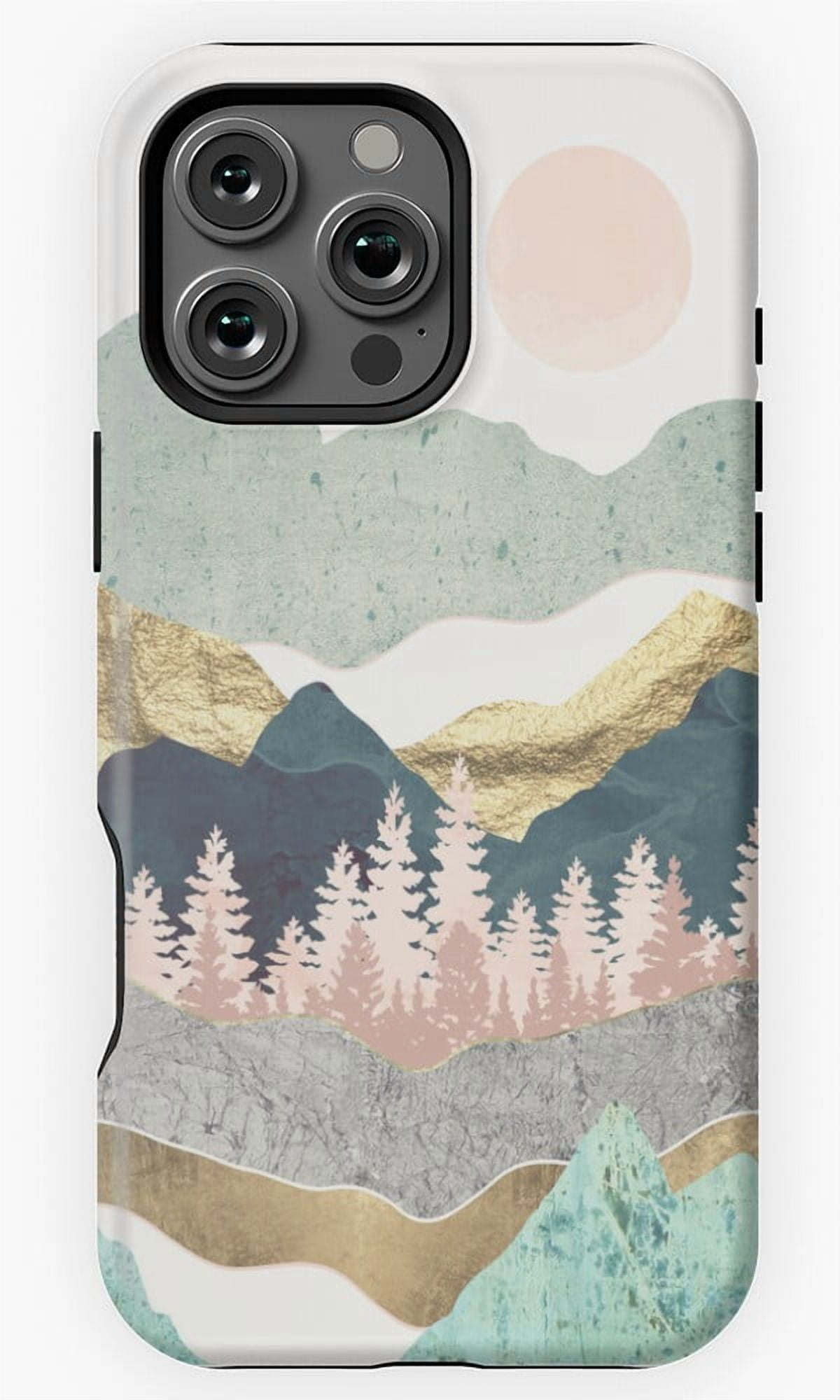 Bright Summer Vista Retro 80s Style Landscape iPhone 11–16 Pro Max ...
