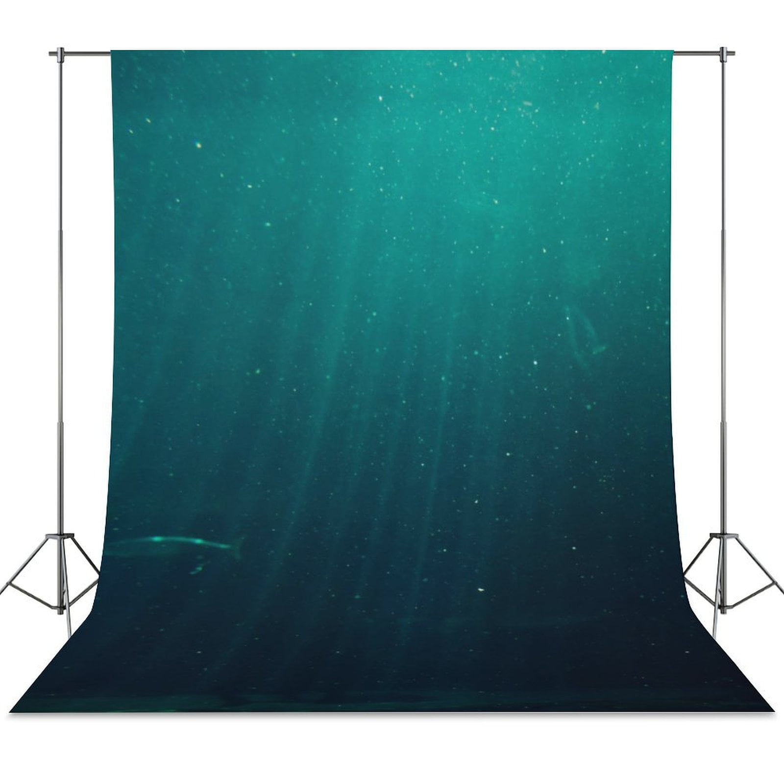 Bright Sunshine Through Deep Blue Sea Backdrop Background for ...