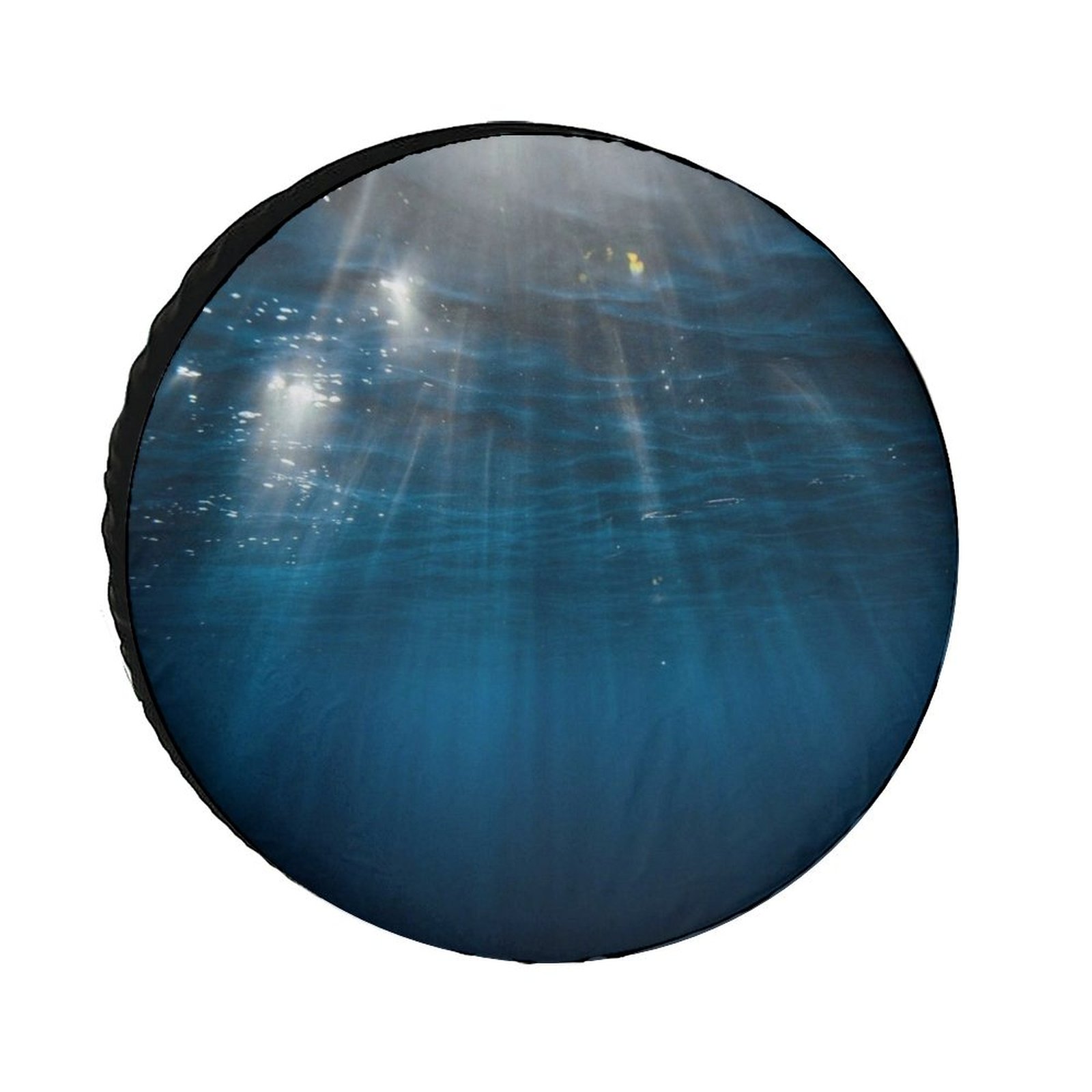 Bright Sunshine Through Deep Blue Sea Spare Tire Cover,Universal Wheel ...