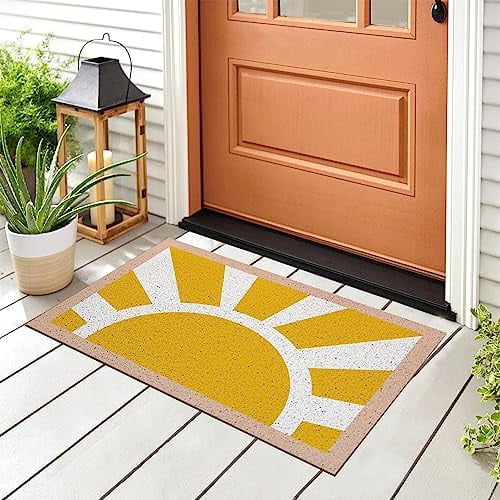 Bright Sunshine Doormat Welcome Mat Decor Home Decor Cat Rule Doormat ...