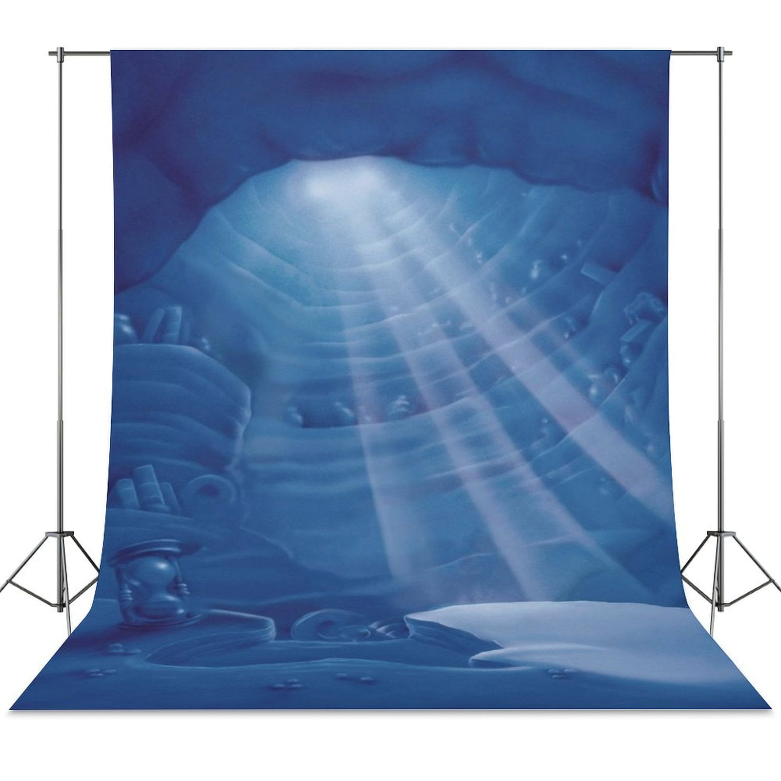 Bright Sunshine Through Deep Blue Sea Backdrops for Photography for ...