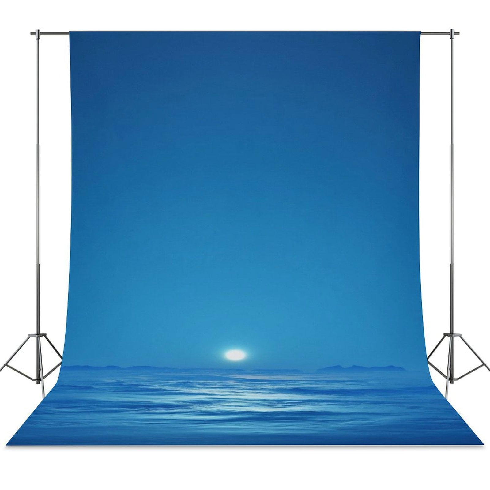 Bright Sunshine Through Deep Blue Sea Backdrops for Photography for ...