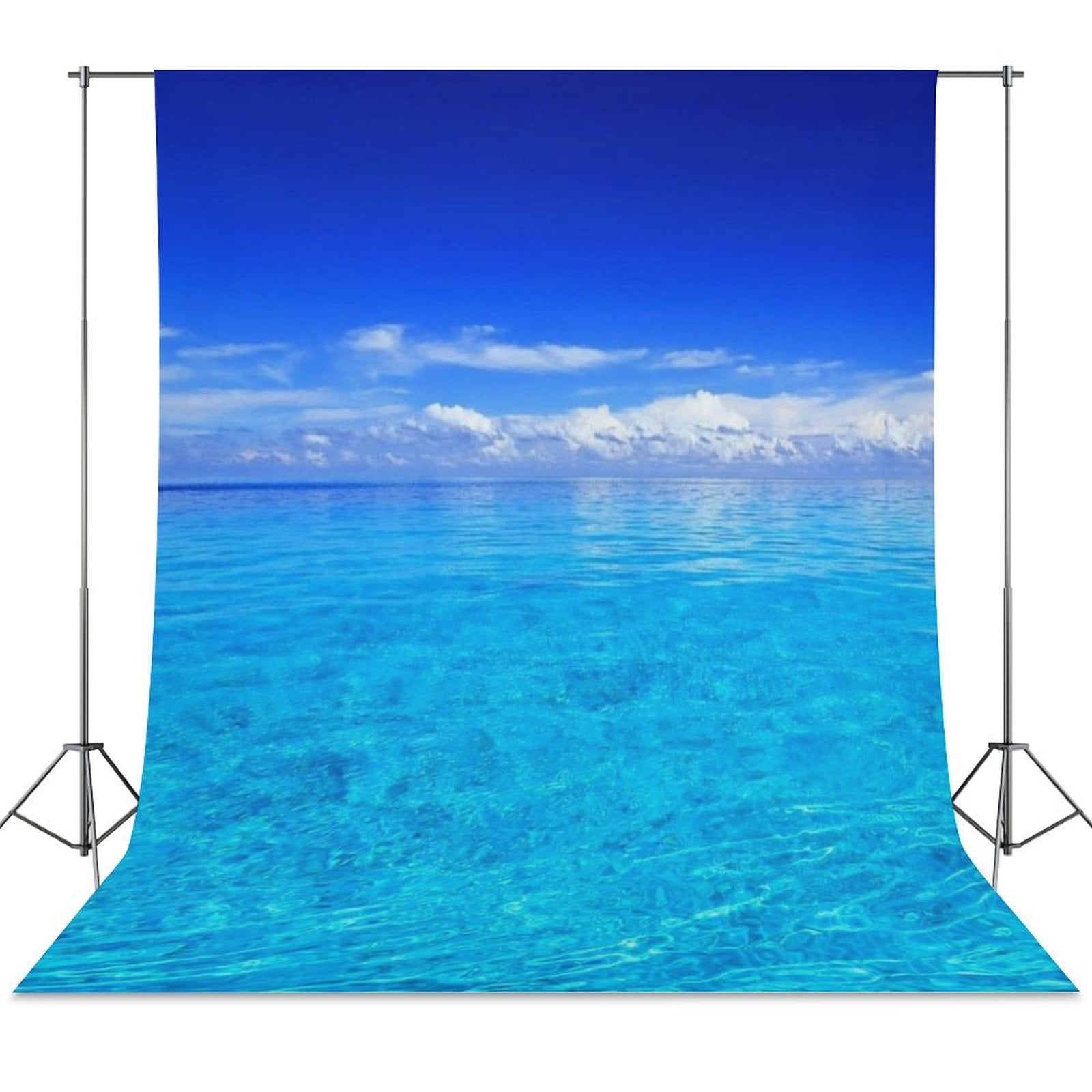 Bright Sunshine Through Deep Blue Sea Backdrops for Photography for ...