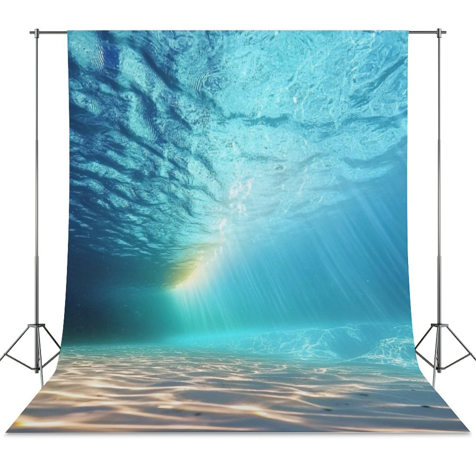 Bright Sunshine Through Deep Blue Sea Backdrops for Photography for ...