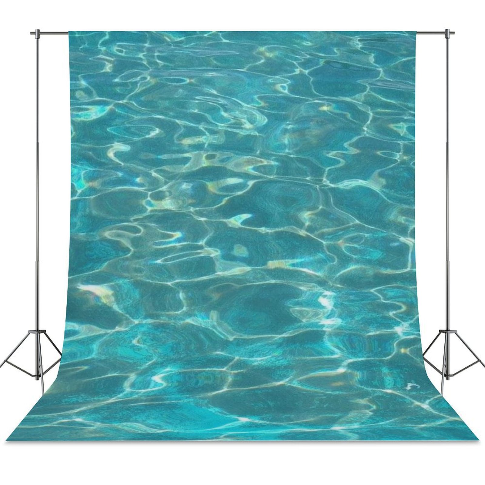 Bright Sunshine Through Deep Blue Sea Spring Backdrop Backdrops for ...