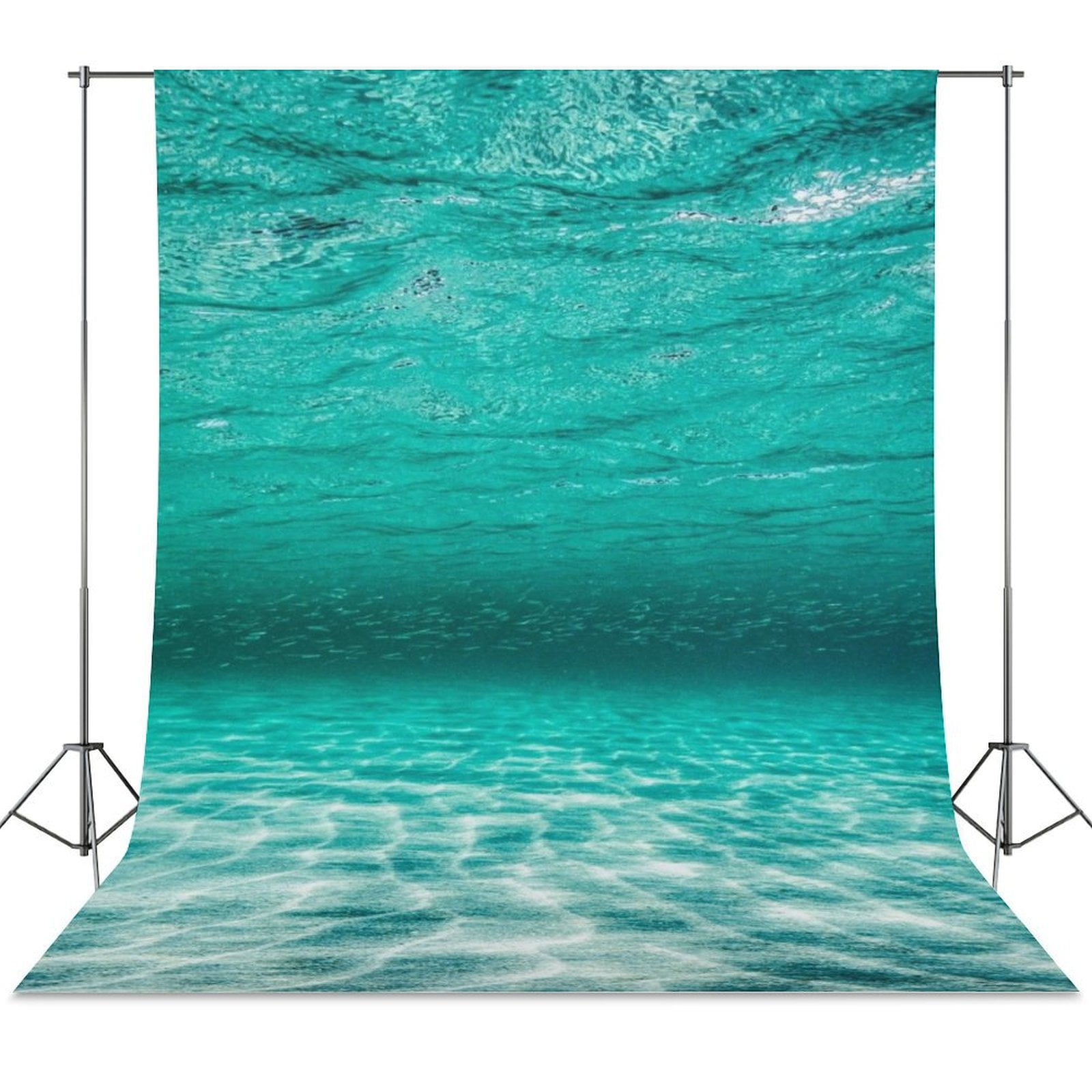 Bright Sunshine Through Deep Blue Sea Spring Backdrop Backdrops for ...