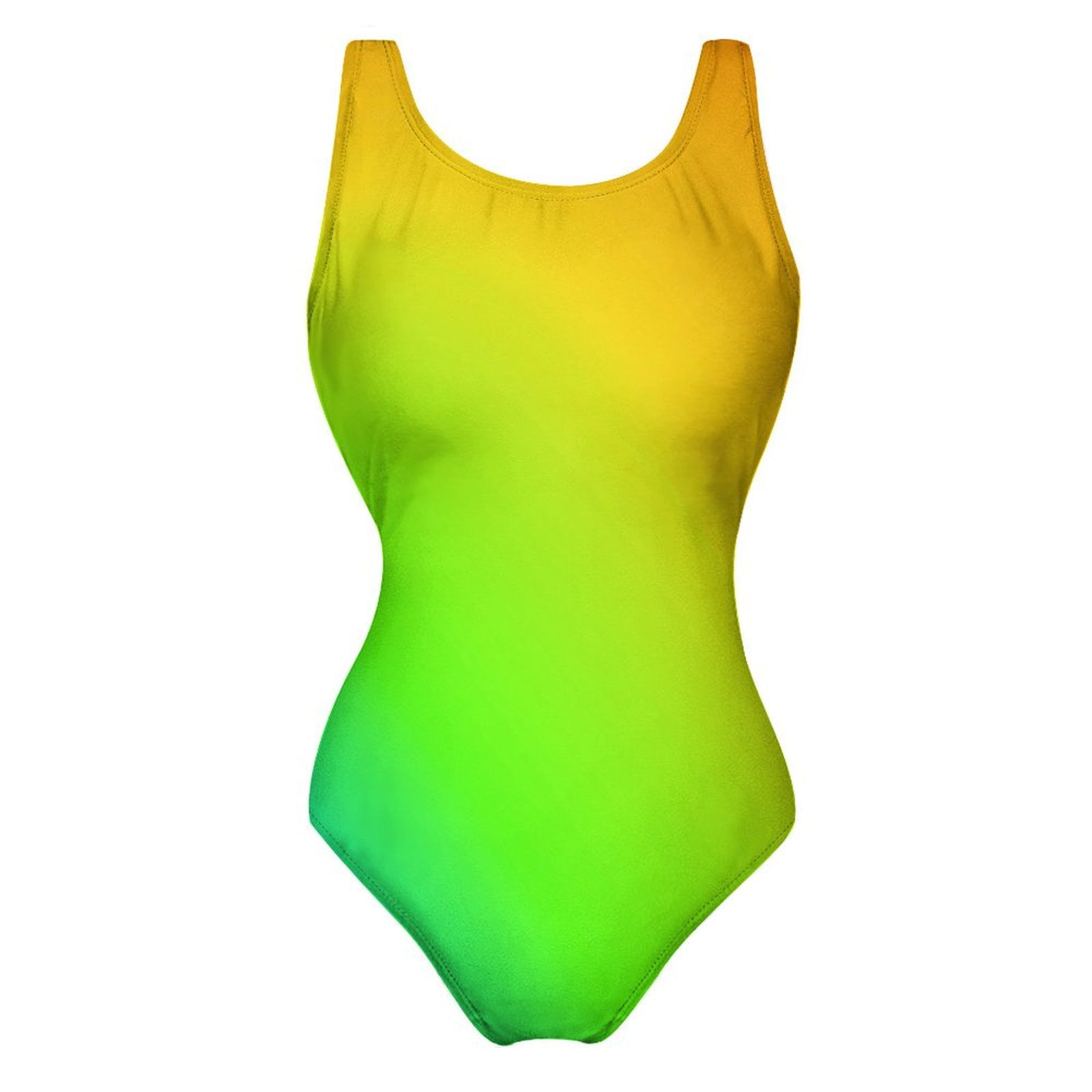 Bright Swimsuit Abstract Art Push Up Swimwear OnePiece Vaion Bath ...