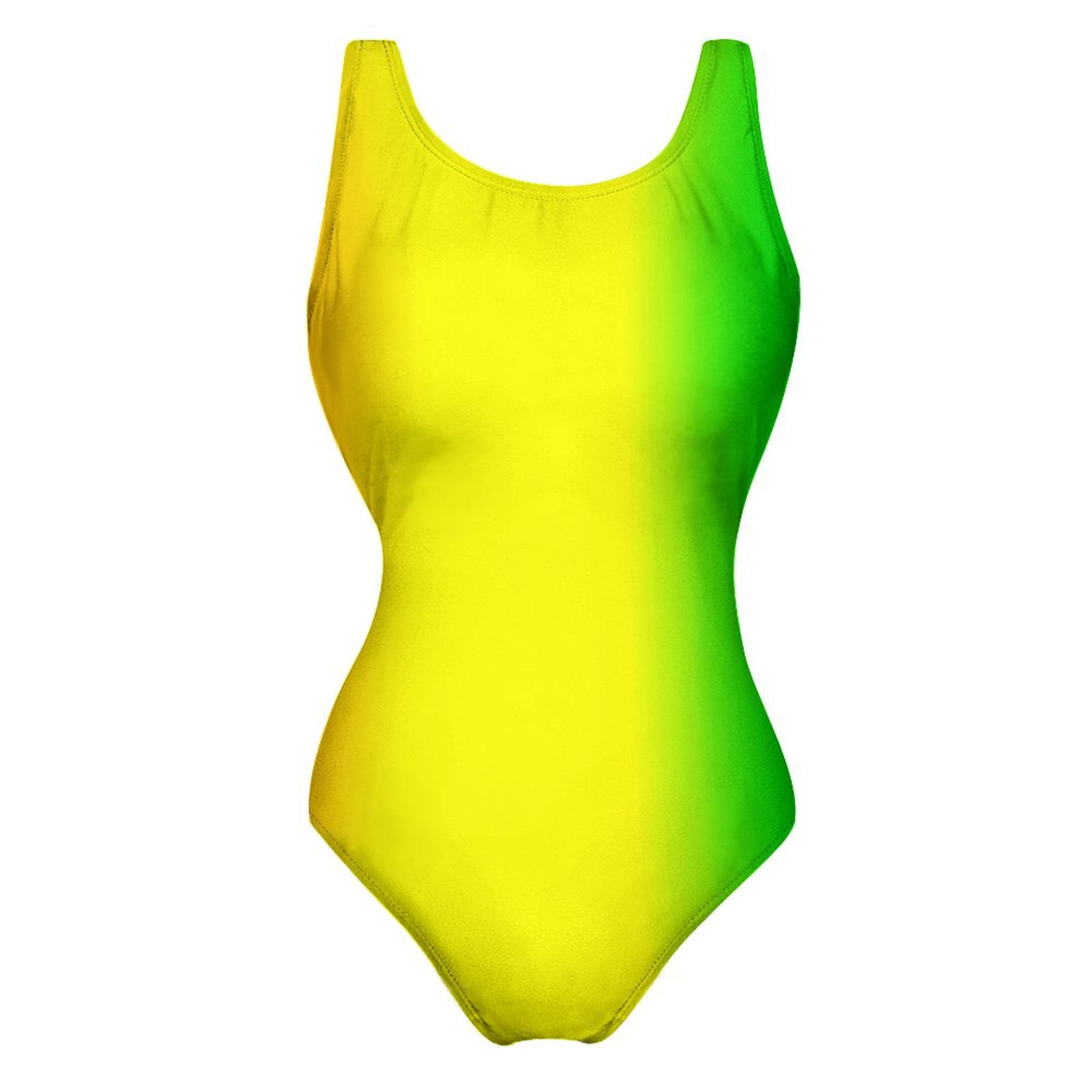 Bright Swimsuit Abstract Art Push Up Swimwear OnePiece Vaion Bath ...